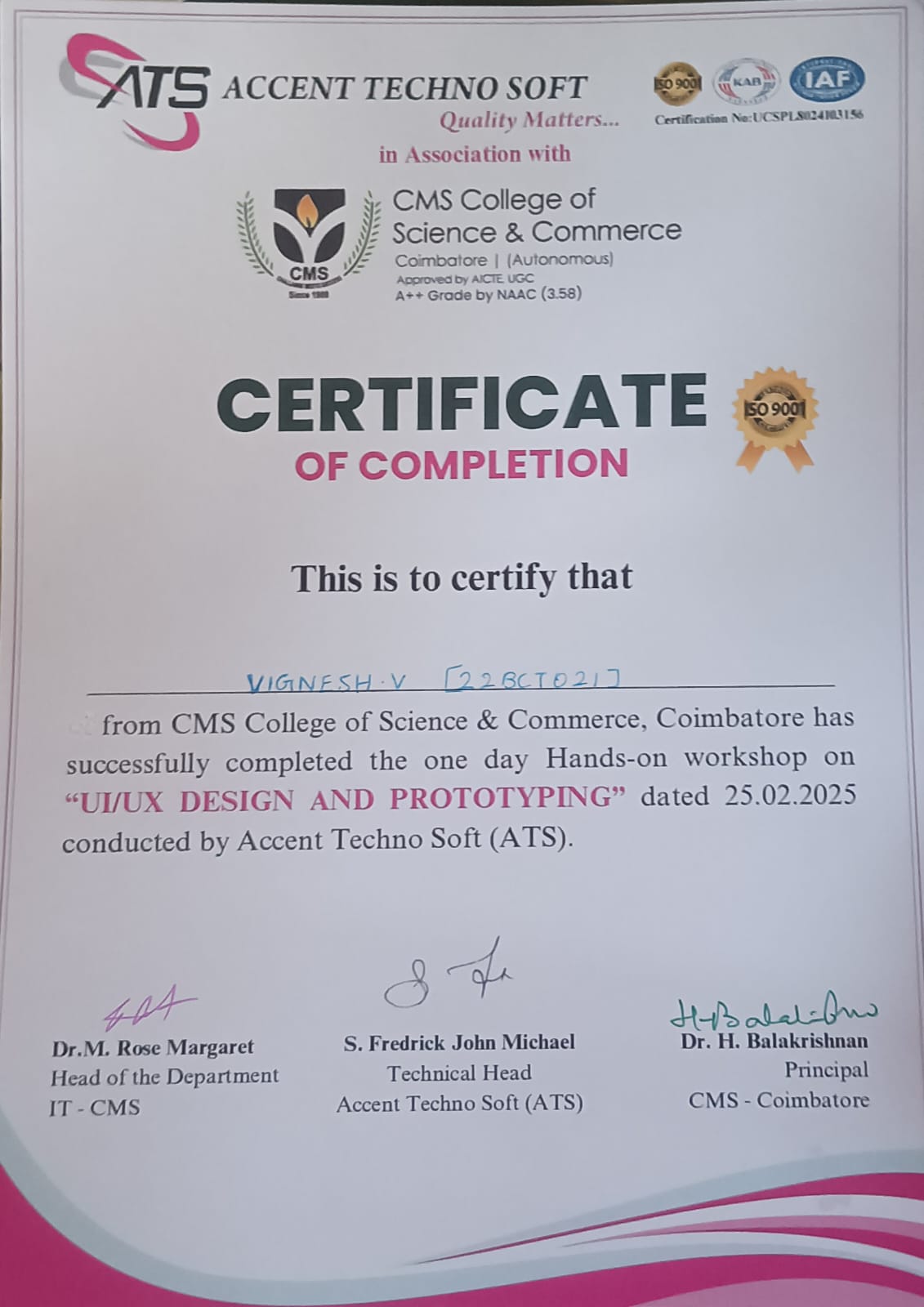 Vignesh F-S Dev Portfolio